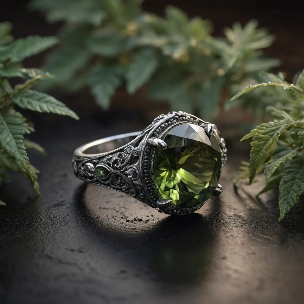 Authentic Moldavite Rings: Significance and Characteristics