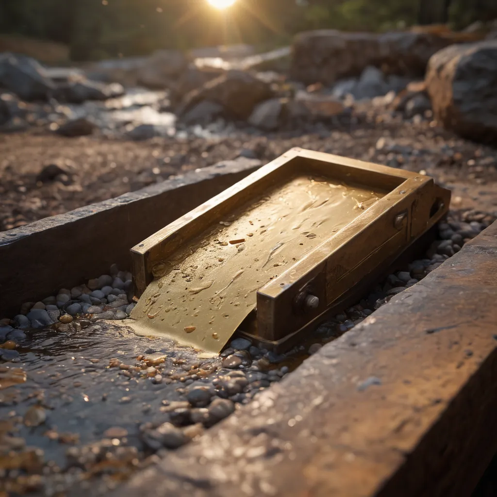 Build Your Own Sluice Box for Gold Mining
