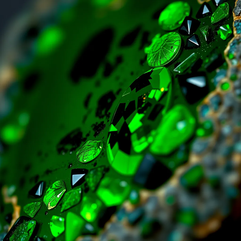 Identifying Dark Green Stones: Characteristics & Value