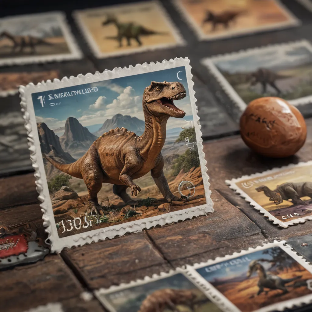 Exploring the World of Dinosaur Stamps