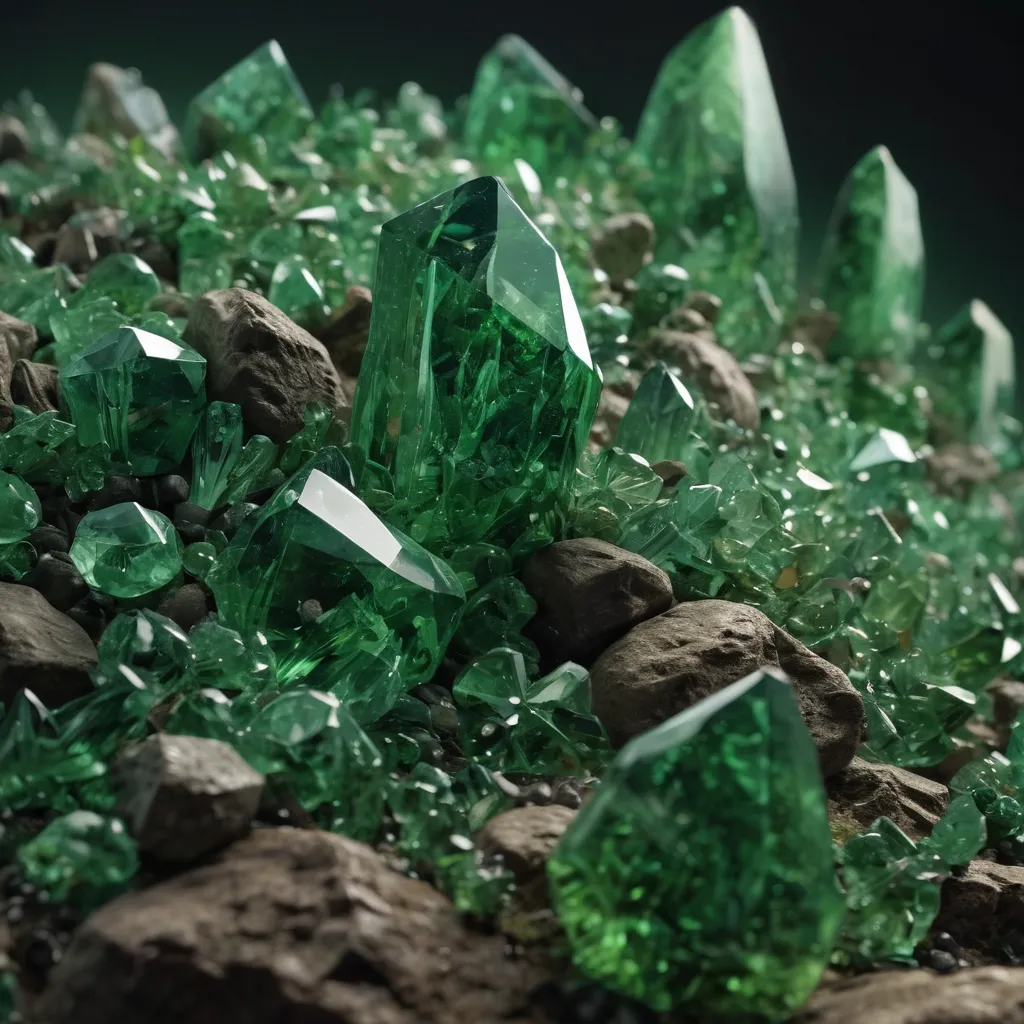 Exploring the Diverse World of Green Crystals and Stones