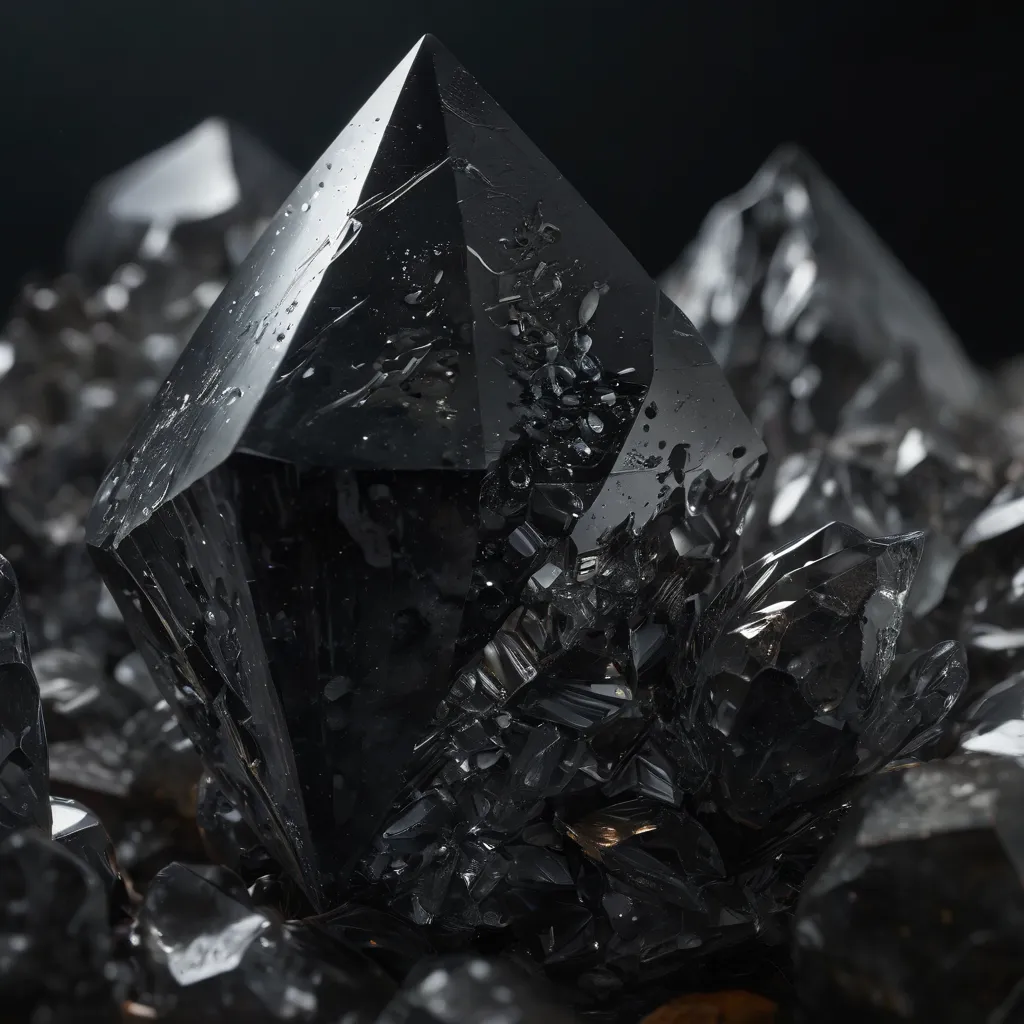 Exploring the Allure of Black and Grey Crystals
