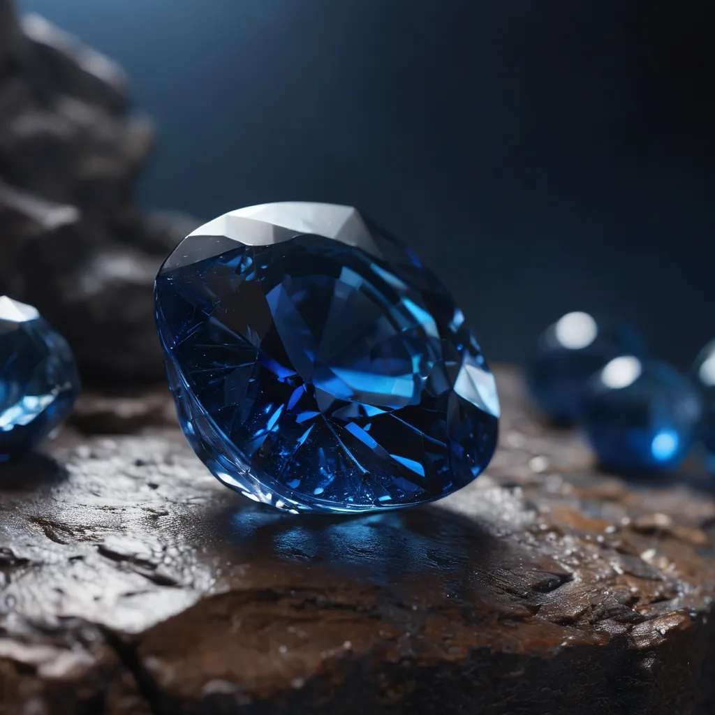 Exploring the Allure of Dark Blue Gemstones