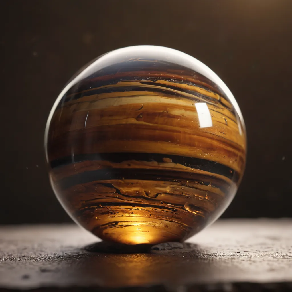 Exploring the Depths of Tigers Eye Sphere