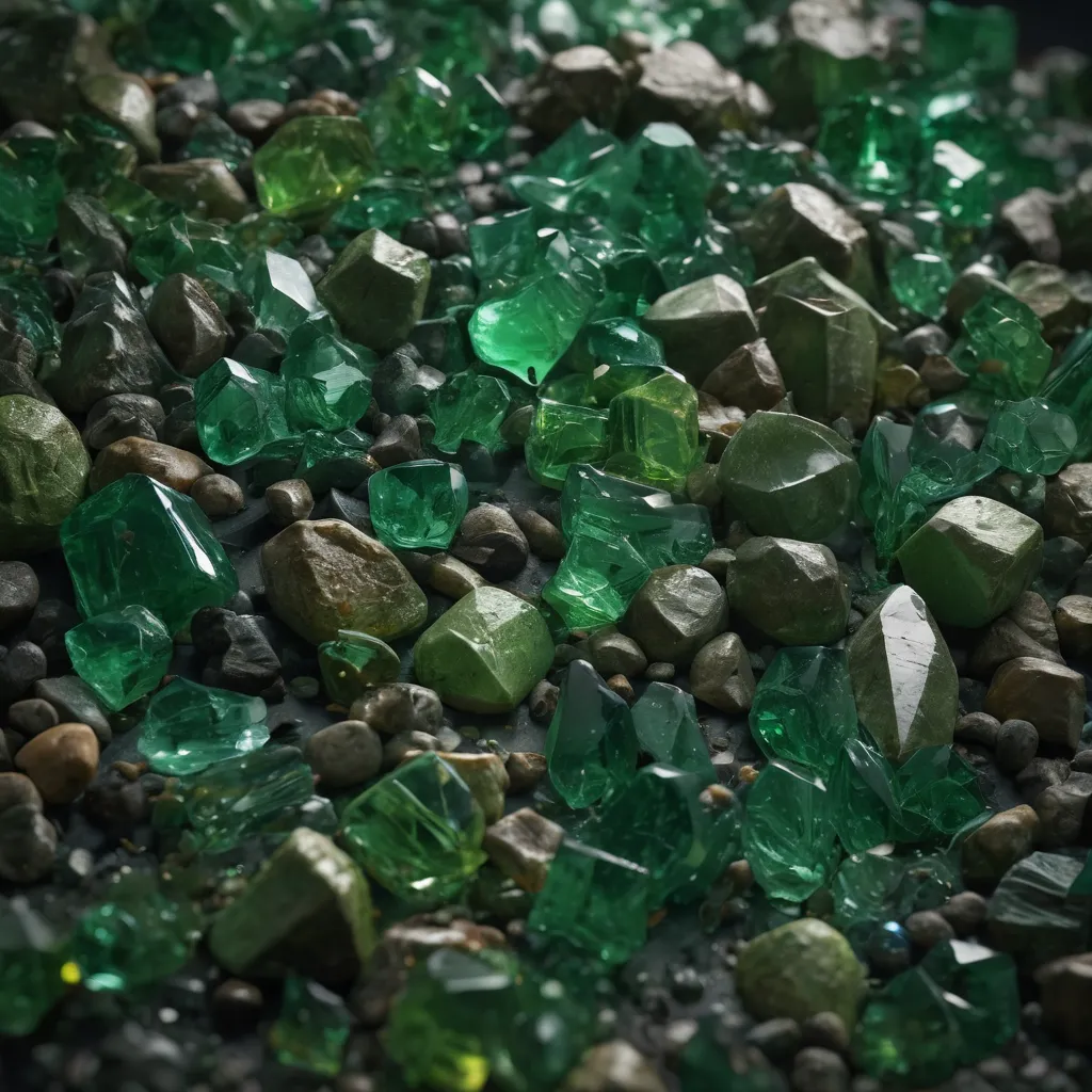 Exploring the Diversity of Green Crystals