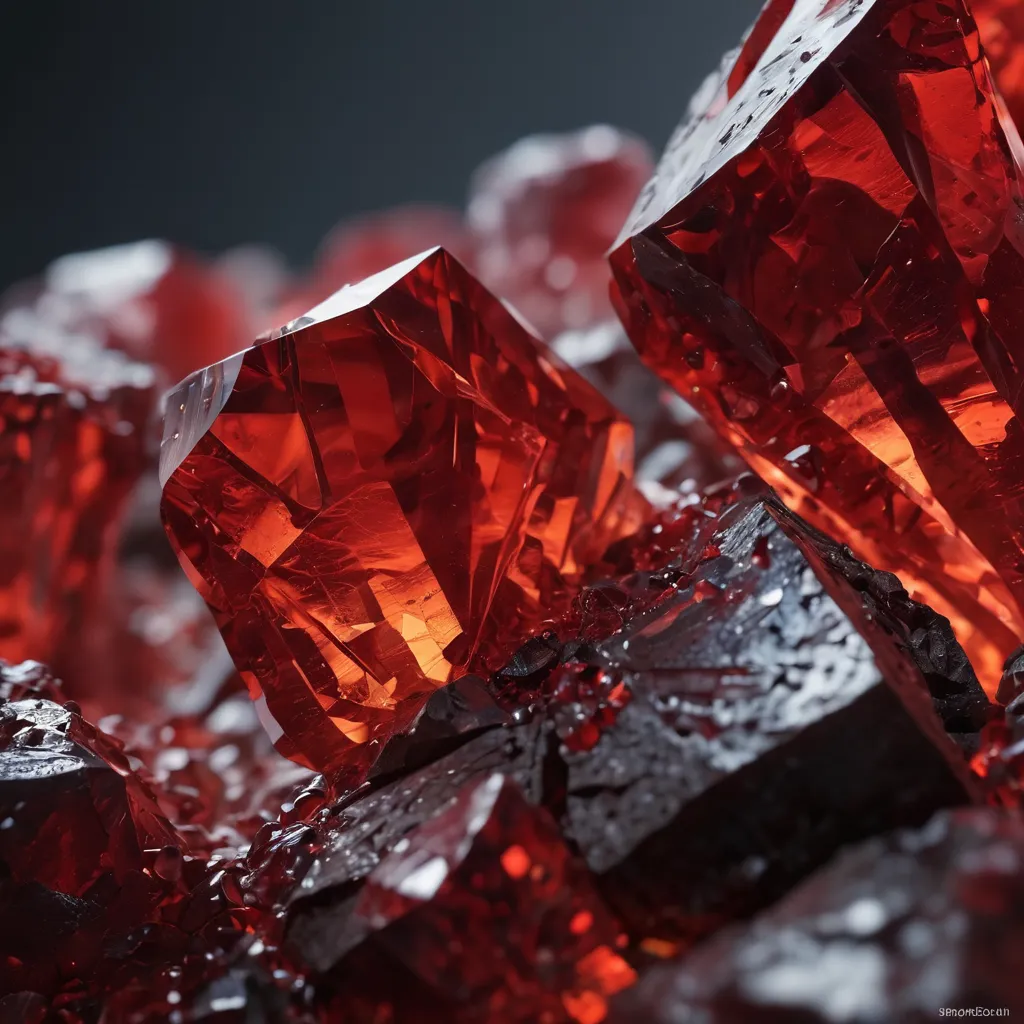 Exploring the Fascinating World of Red Crystals