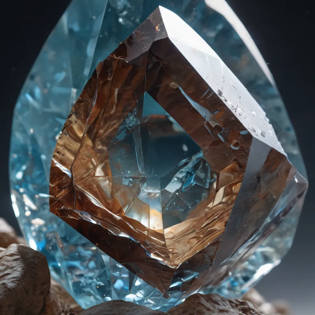 Examining Light Blue and Brown Crystals: Properties and Impact