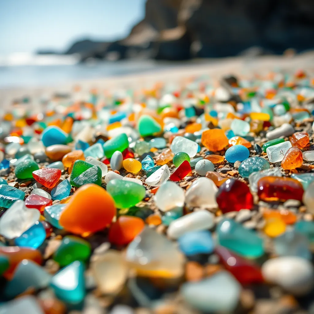 Discovering the Allure of Sea Glass on Beaches