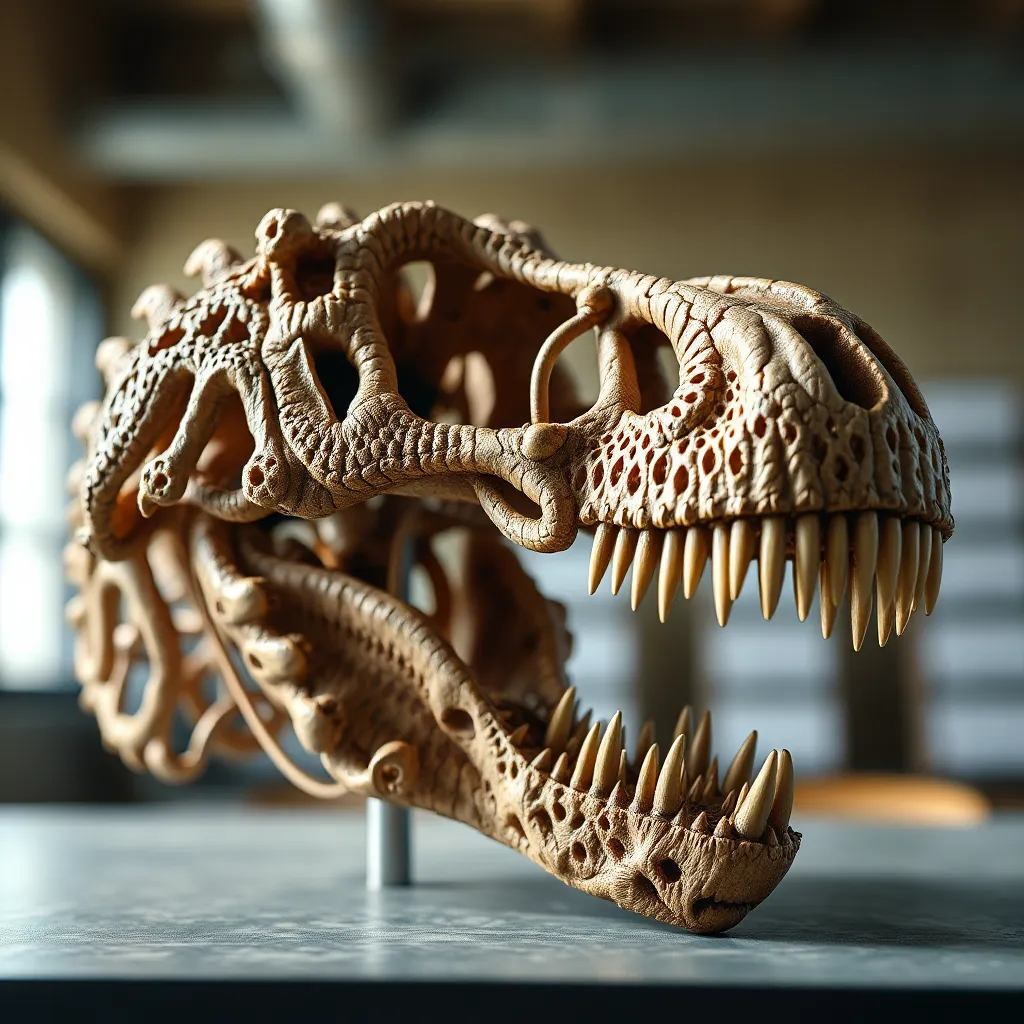 Discovering Dinosaur Skull Replicas: Art and Science