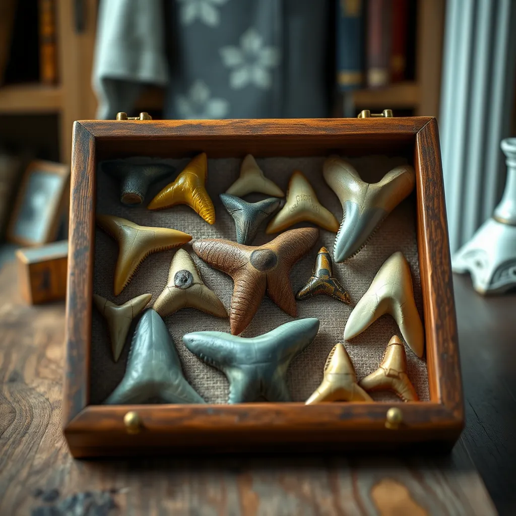 Exploring the World of Shark Tooth Display Boxes
