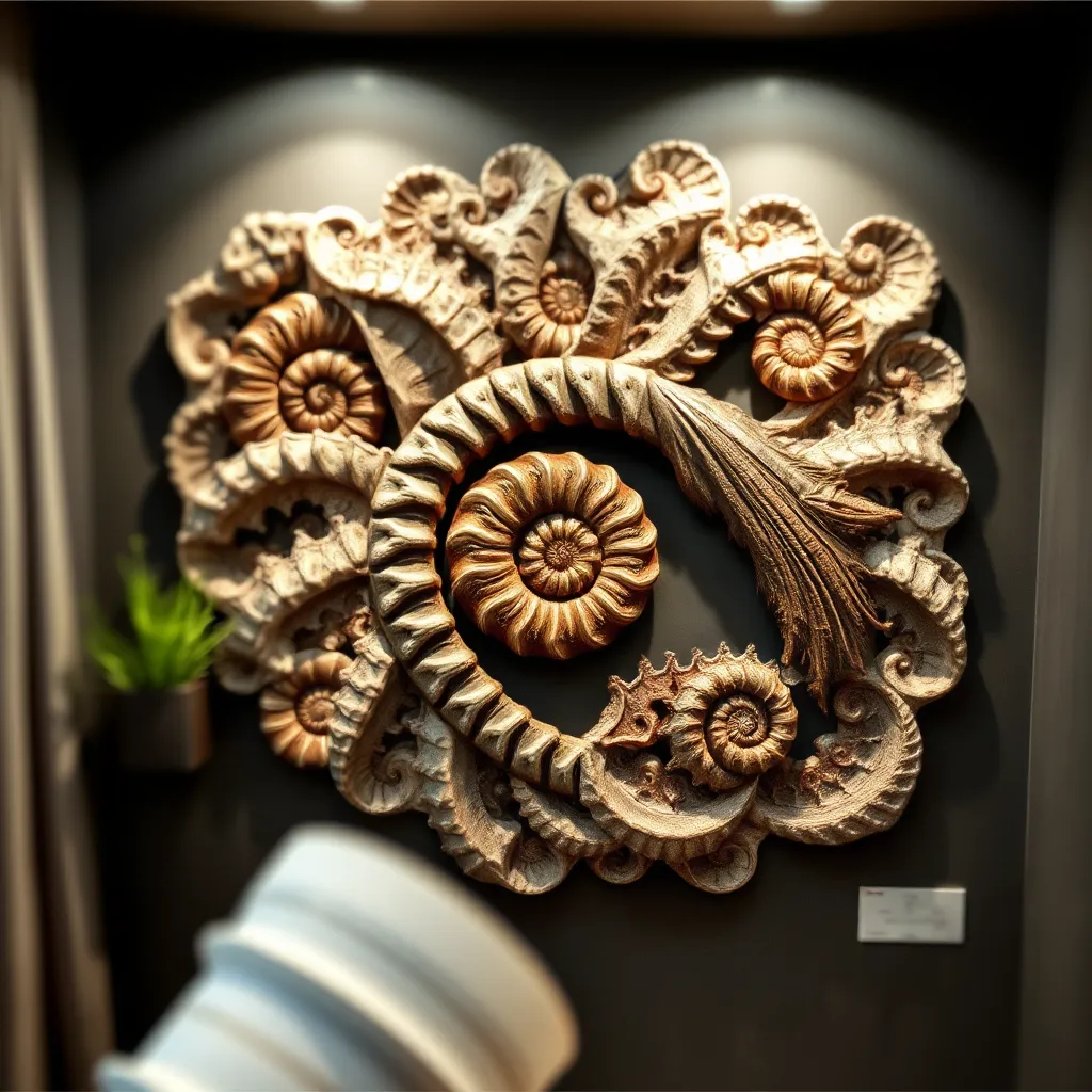 Fossil Wall Decor: Merging Nature and Modern Interiors