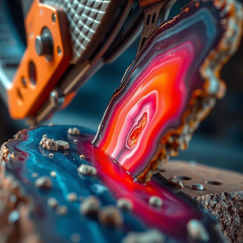 Mastering Rock Saws: Cutting Agates with Precision